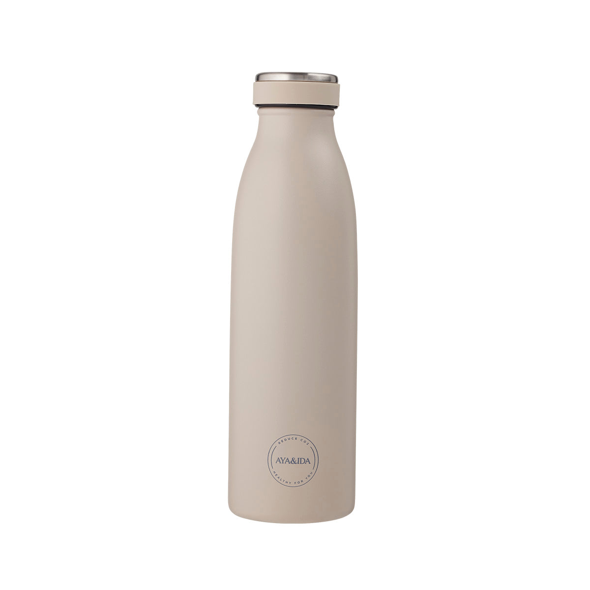 Drikkeflaske - Cream Beige - 500 ml I MyDay-Lifestyle.com – MyDay Lifestyle